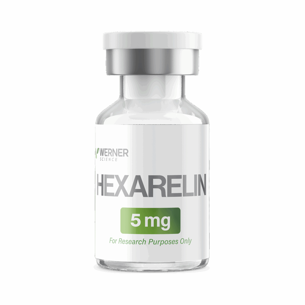 HEXARELIN 5MG: GH AND CARDIOVASCULAR HEALTH (2nd image COA) - Werner Canada